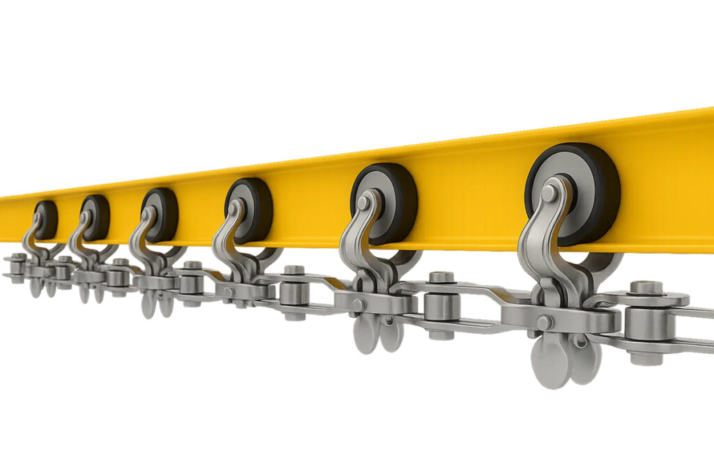 Overhead Conveyor Systems | High-Capacity Suspended