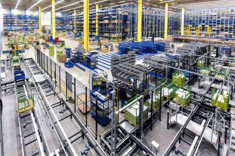 RGV Systems | High-Speed Rail-Guided Pallet Transfer | LEADOR